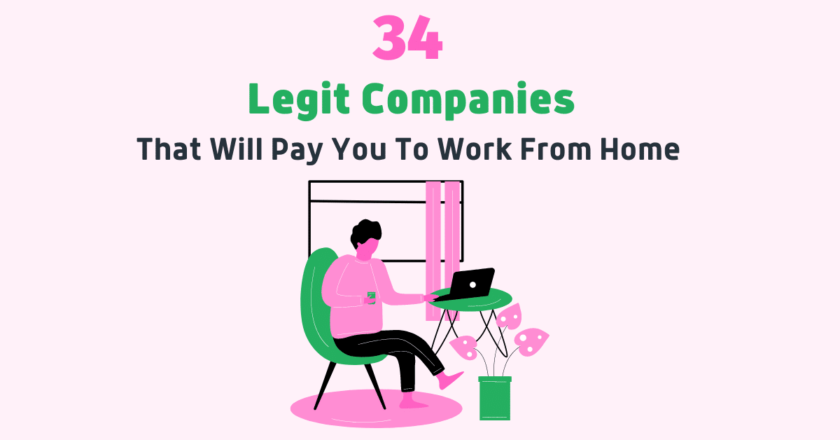 34 Legit Work from Home Jobs for 2025 That Makes $5000 Monthly ...